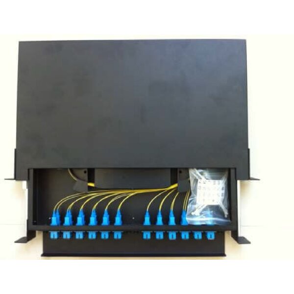 Patch Panel 12 adaptori E2000 - are Sertar CULISANT pe ROLE - Cable S.R ...